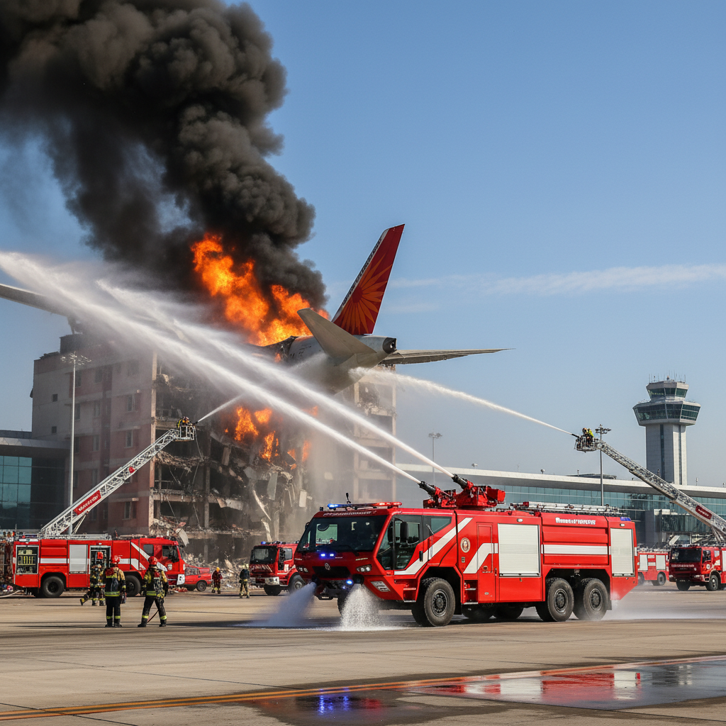 Heroic Response: Response of ARFF team in Ahmedabad Aircraft Incident ...