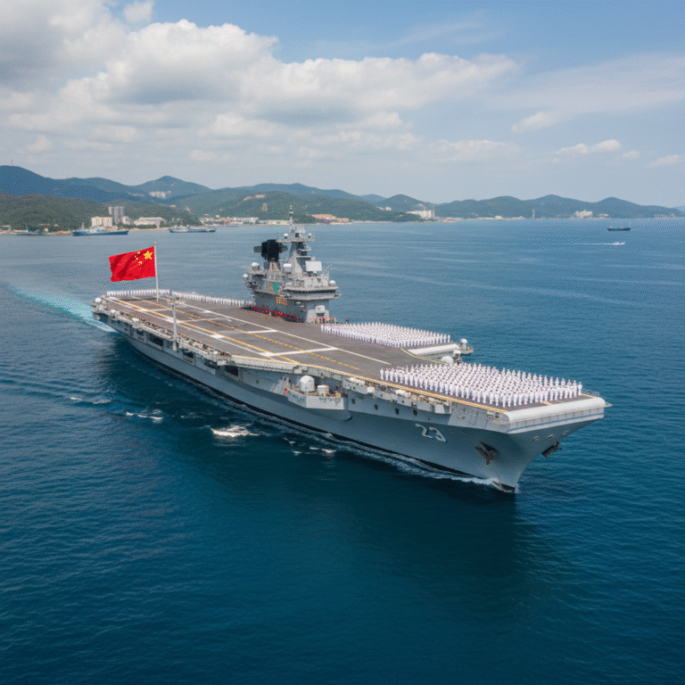 China Unveils Its Naval Future: The Type 003 Fujian Aircraft Carrier ...