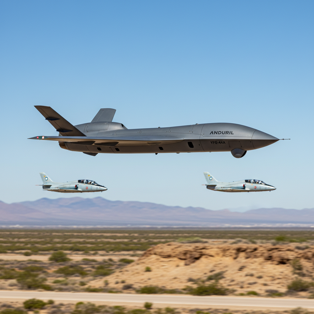 Anduril’s YFQ-44A Fury Takes Flight: A New Era for US Air Force Loyal ...