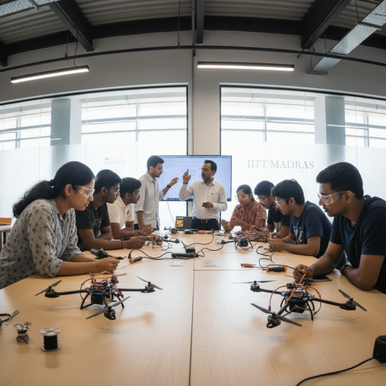IIT Madras Workshops Offer Deep Dive into Drone Technology - Vimanan
