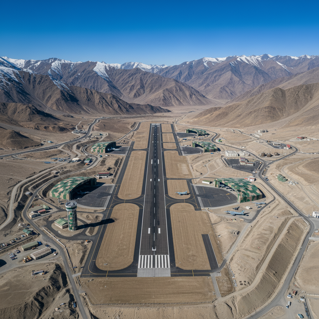 Historic Commissioning: India’s Nyoma Airbase - Vimanan