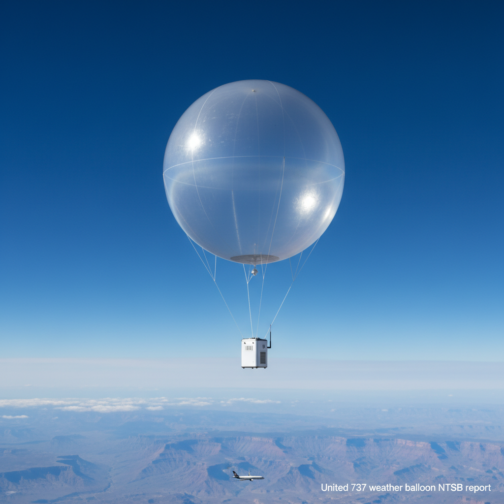 United 737 Weather Balloon NTSB Report: An Unprecedented Mid-Air ...