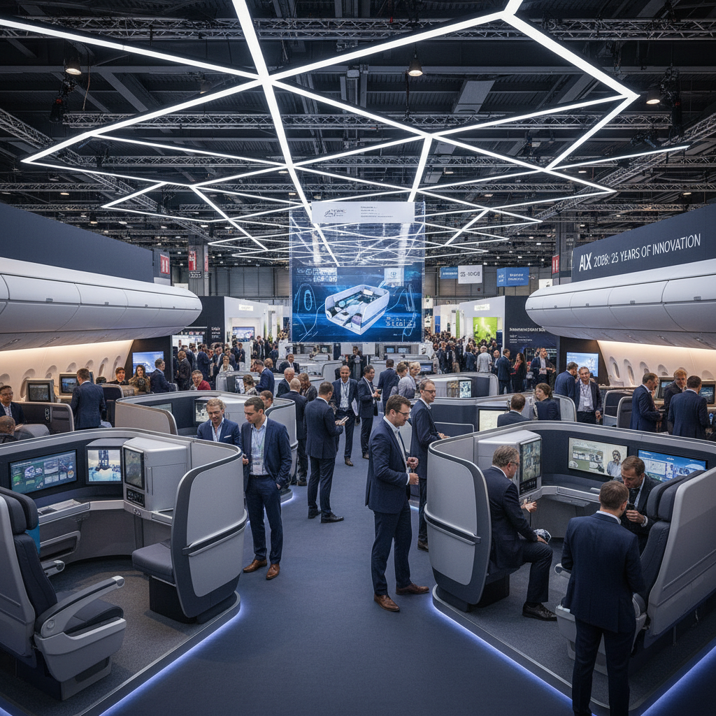 Aircraft Interiors Expo (AIX) 2026 in Hamburg - Vimanan
