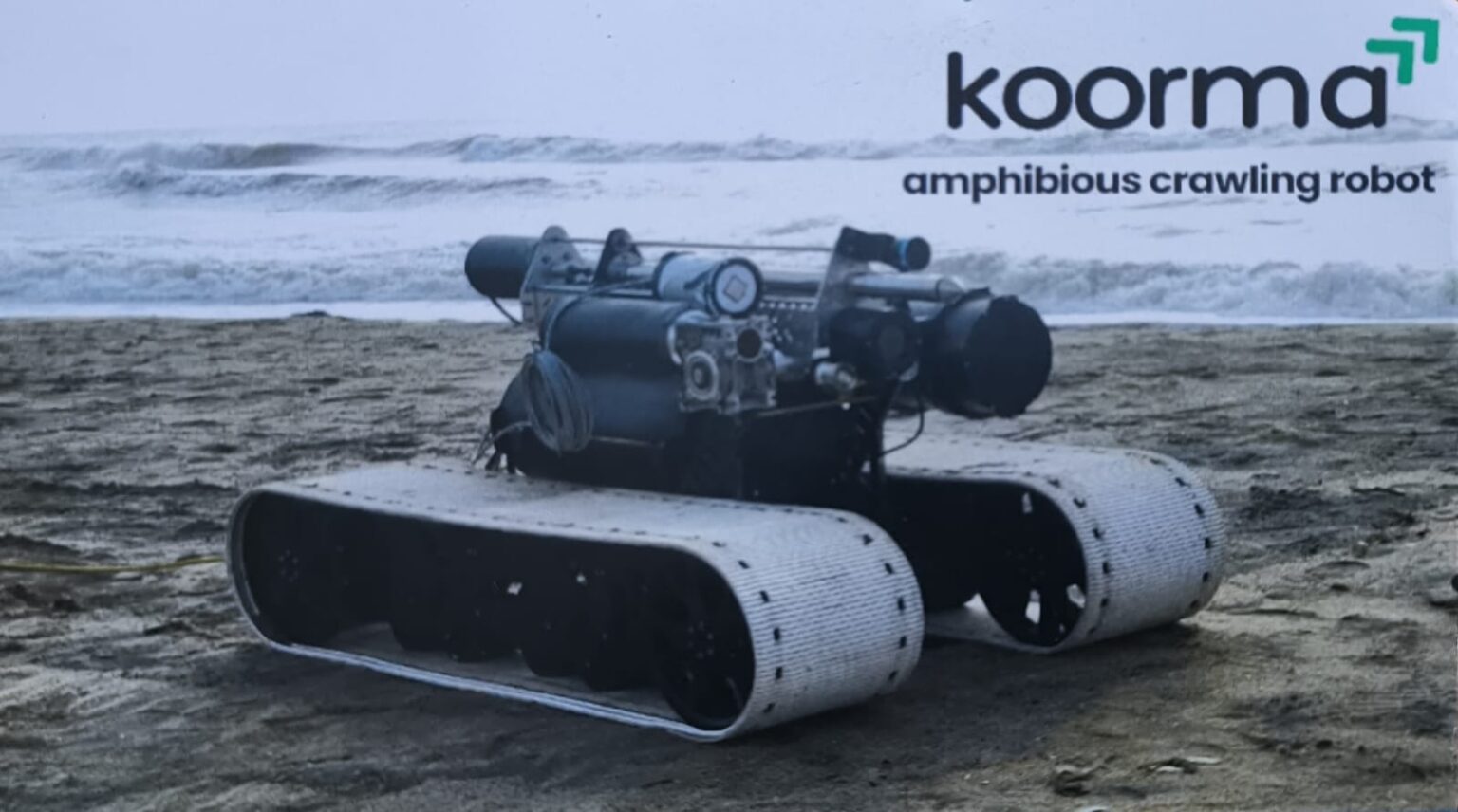 Koorma Amphibious Crawling Robot - Vimanan