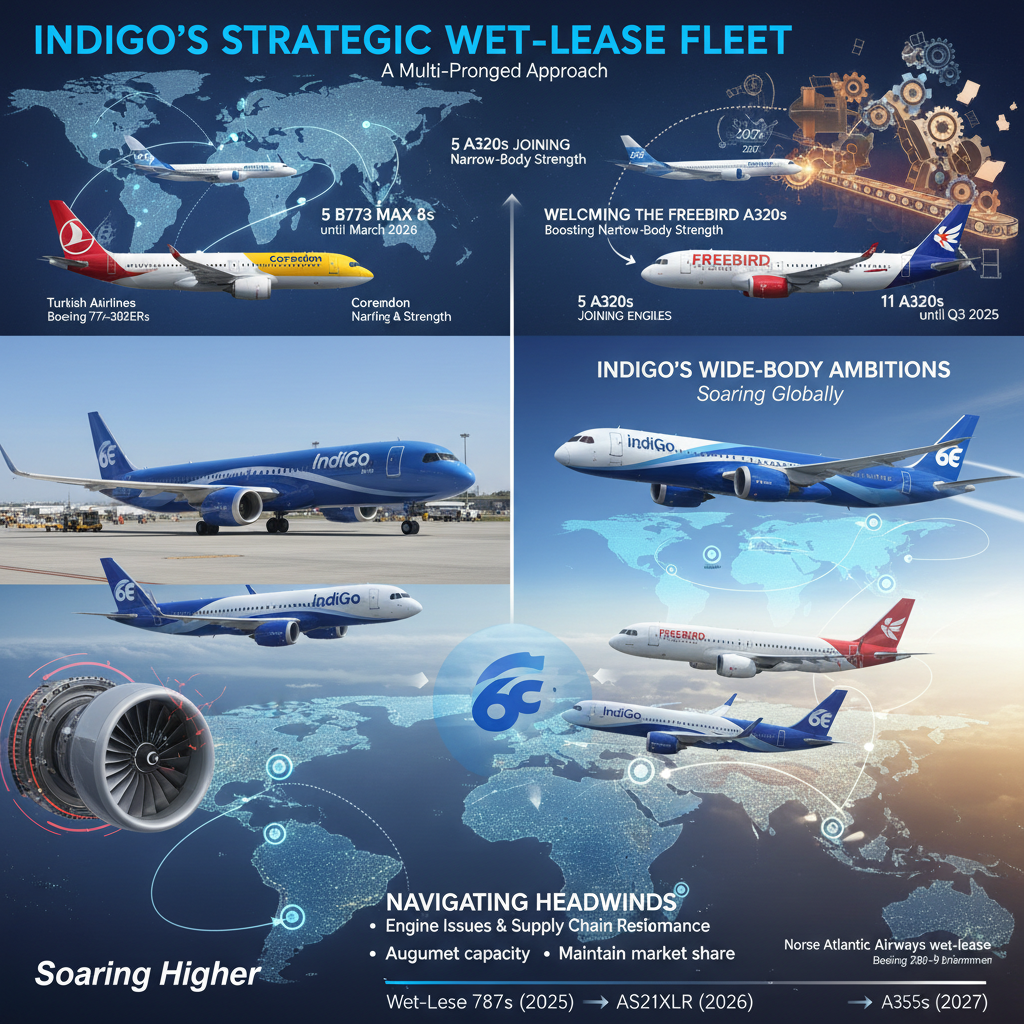 IndiGo Soars Higher: Fleet Expansion & Global Reach - Vimanan