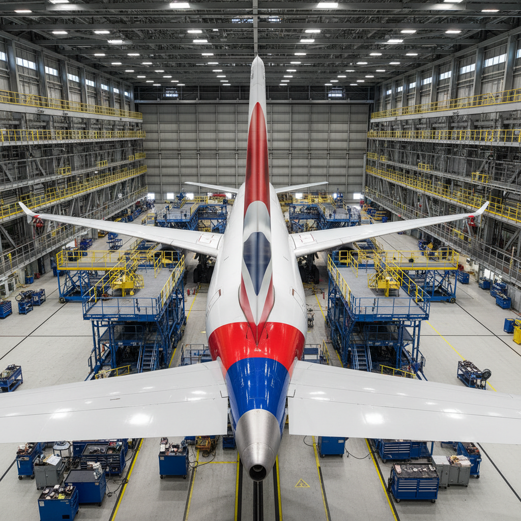 British Airways Engineer in Critical Condition After 20-Foot Fall at ...