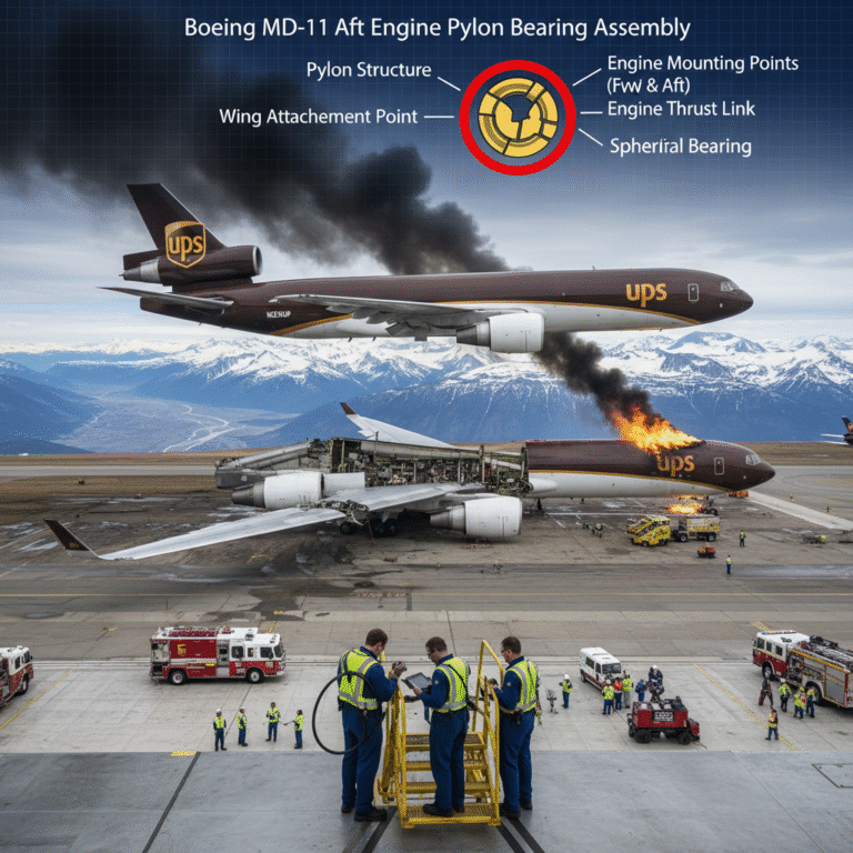 Boeing MD-11 Pylon Bearing Concerns: A Decade of Warnings Culminates in ...