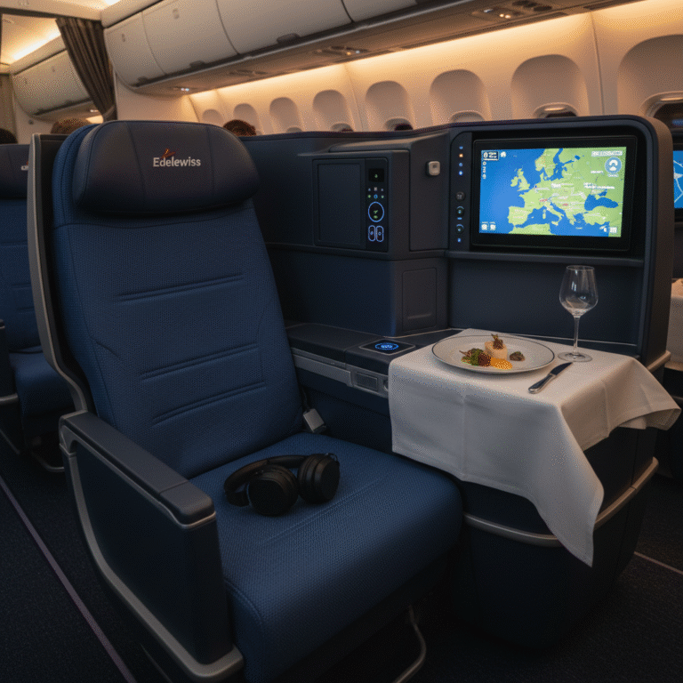 Edelweiss A350 New Cabin Design - Vimanan