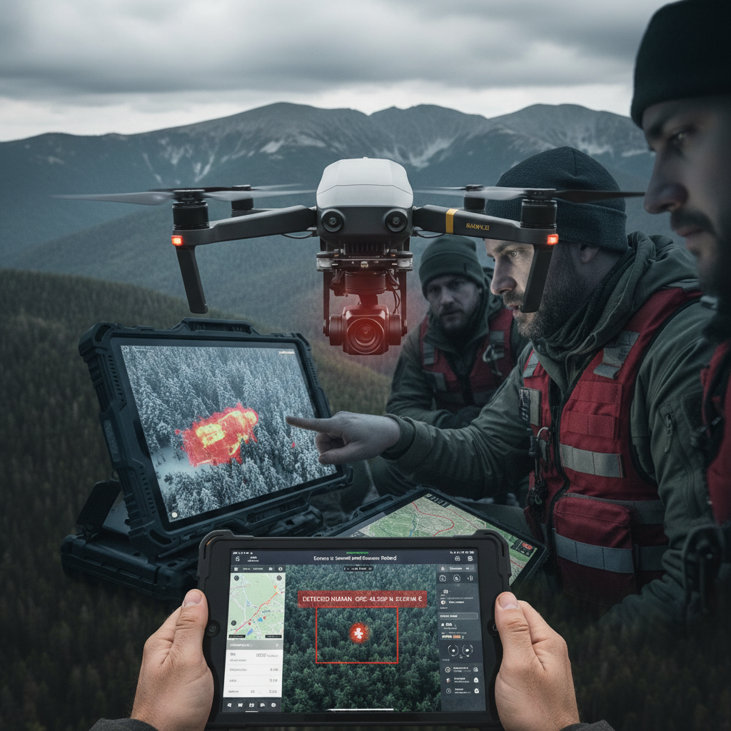 The Sky’s New Sentinels:Drones in Search and Rescue Poland - Vimanan