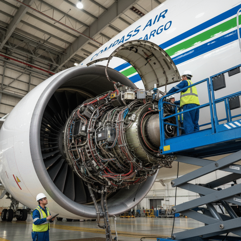 Emergency Landing: Inside the Compass Air Cargo B747 Hong Kong Engine ...