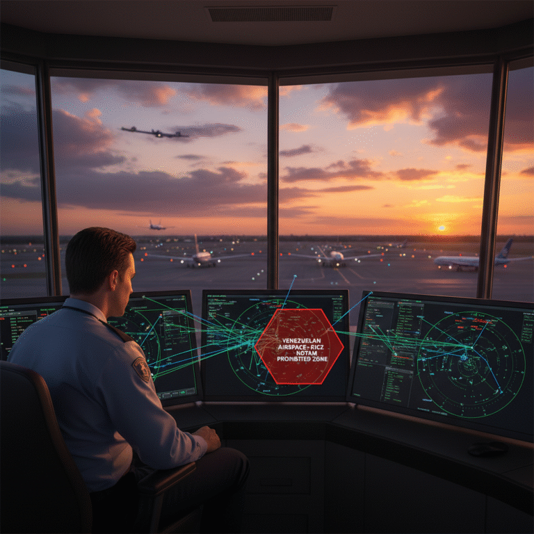 Critical Airspace Alert: Unpacking the FAA NOTAM Venezuela and Rising ...