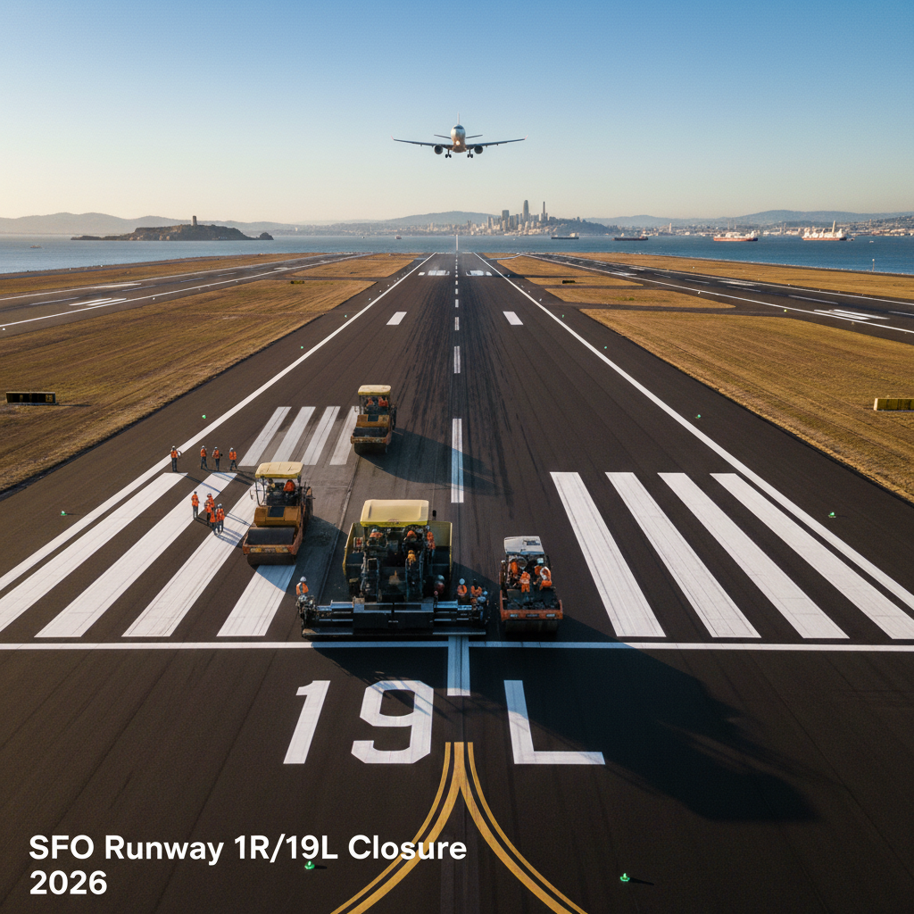 SFO Runway 1R/19L Closure 2026 and Its Impact - Vimanan