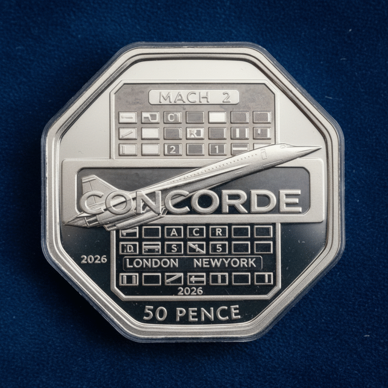 Supersonic Legacy Immortalized: The Royal Mint Unveils Stunning New ...