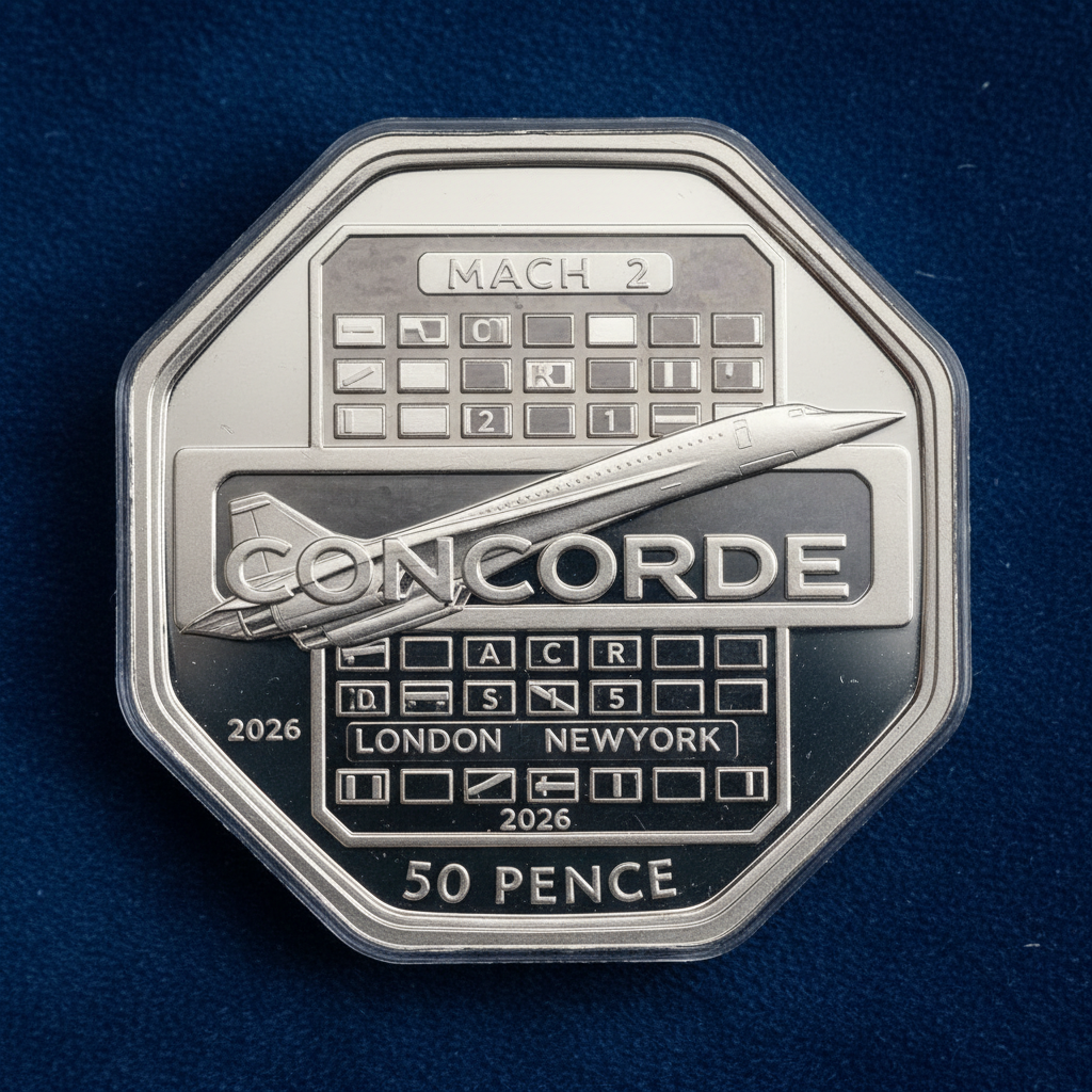 Supersonic Legacy Immortalized: The Royal Mint Unveils Stunning New ...