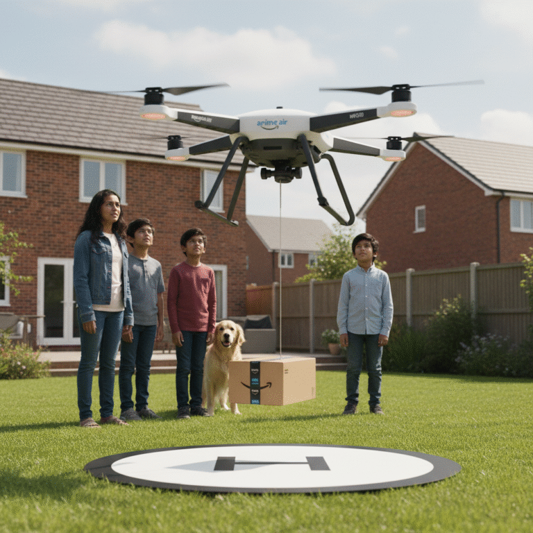Amazon Drone Delivery in UK - Vimanan