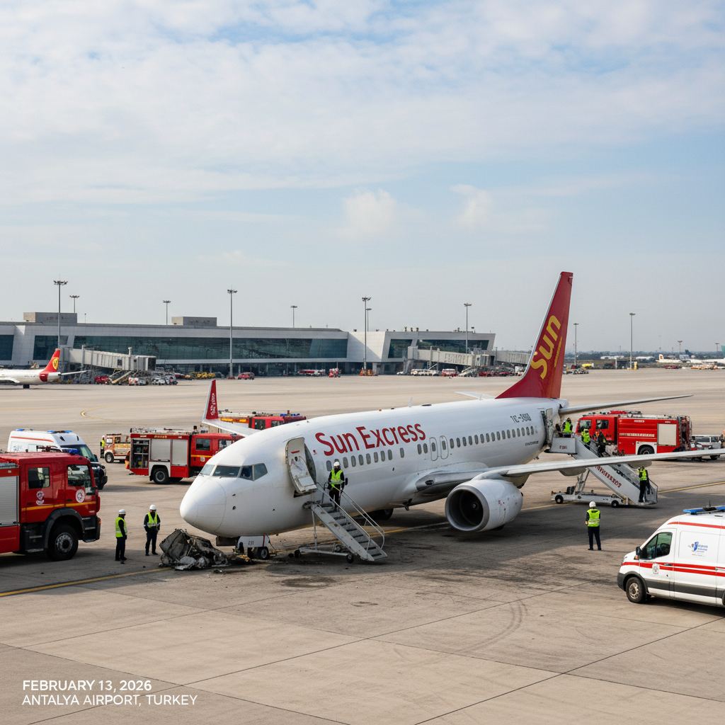 Sun Express B738 Main Gear Collapse: What the Antalya Incident Means ...