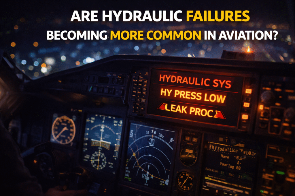Why Hydraulic Emergencies Are Raising Questions in Aviation - Vimanan