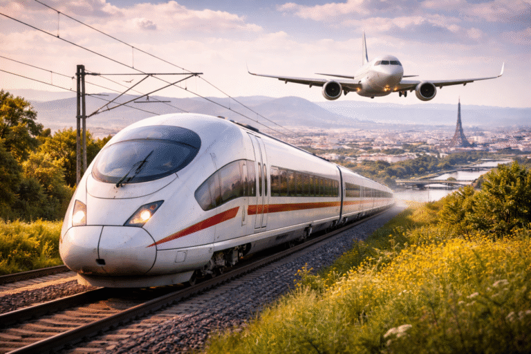 Train or Plane? Why Rail Often Beats Flights in Europe - Vimanan