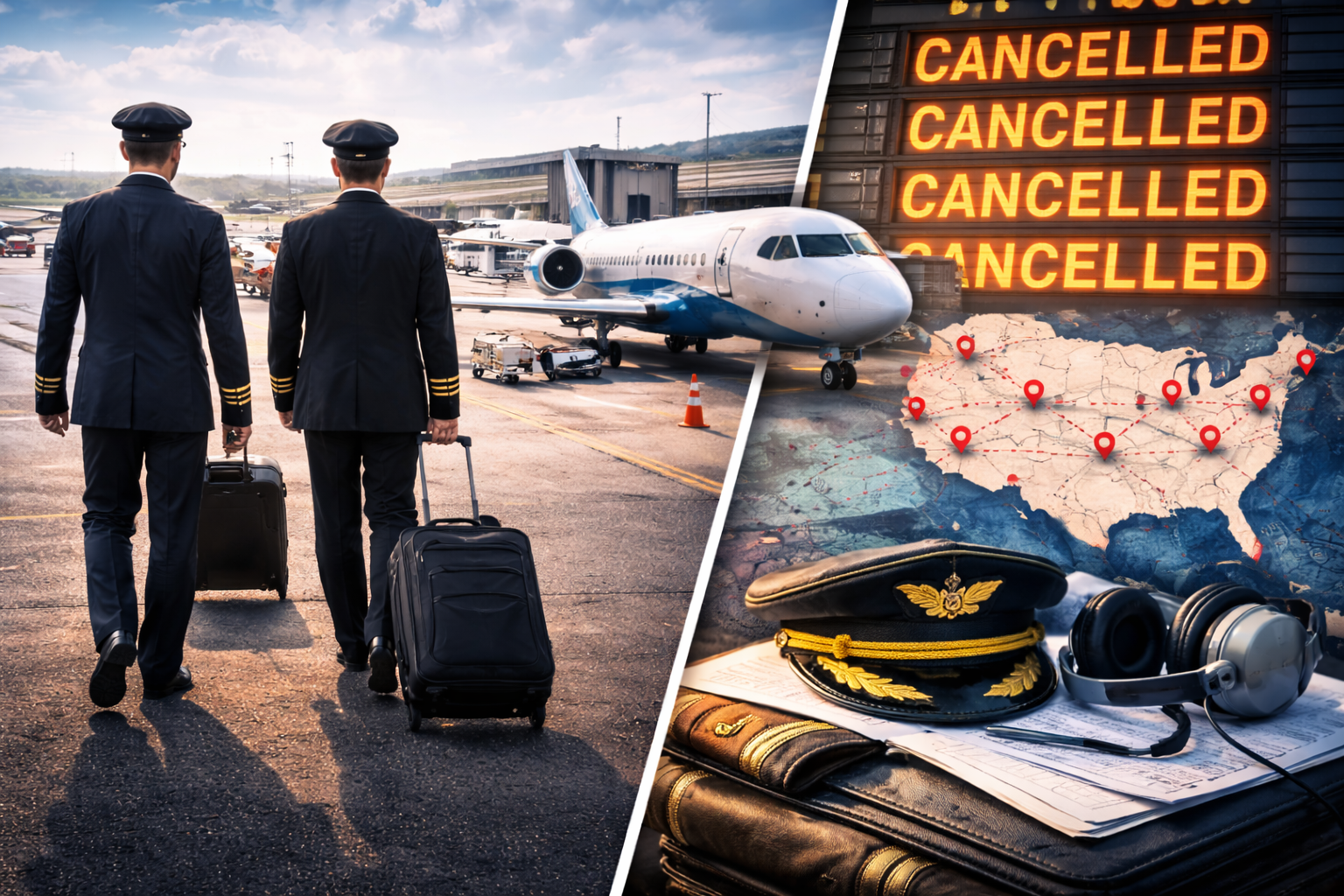 Why the U.S. Pilot Shortage Is Still Disrupting Regional Airlines in ...