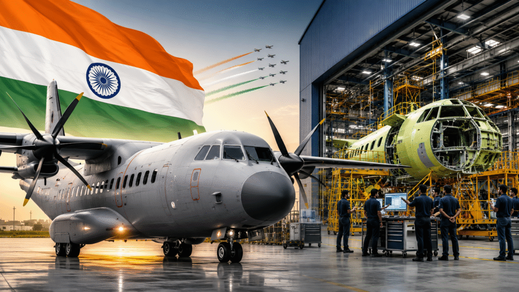 4 Months Early: Tata-Airbus C295 Rollout Signals New Era for Indian ...