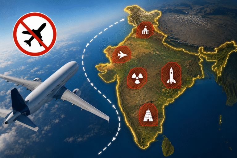 Why Aircraft Flying Over India Avoid Certain Areas Completely - Vimanan