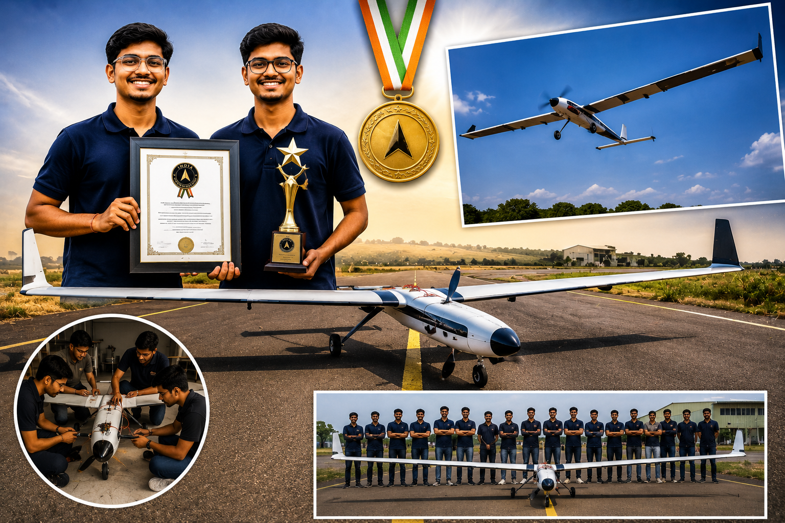 MIT ADT University’s Team Skytrek Enters India Book of Records with ...