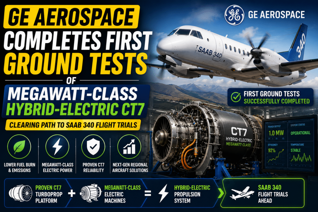 GE Aerospace’s Hybrid-Electric Breakthrough Could Change Regional ...
